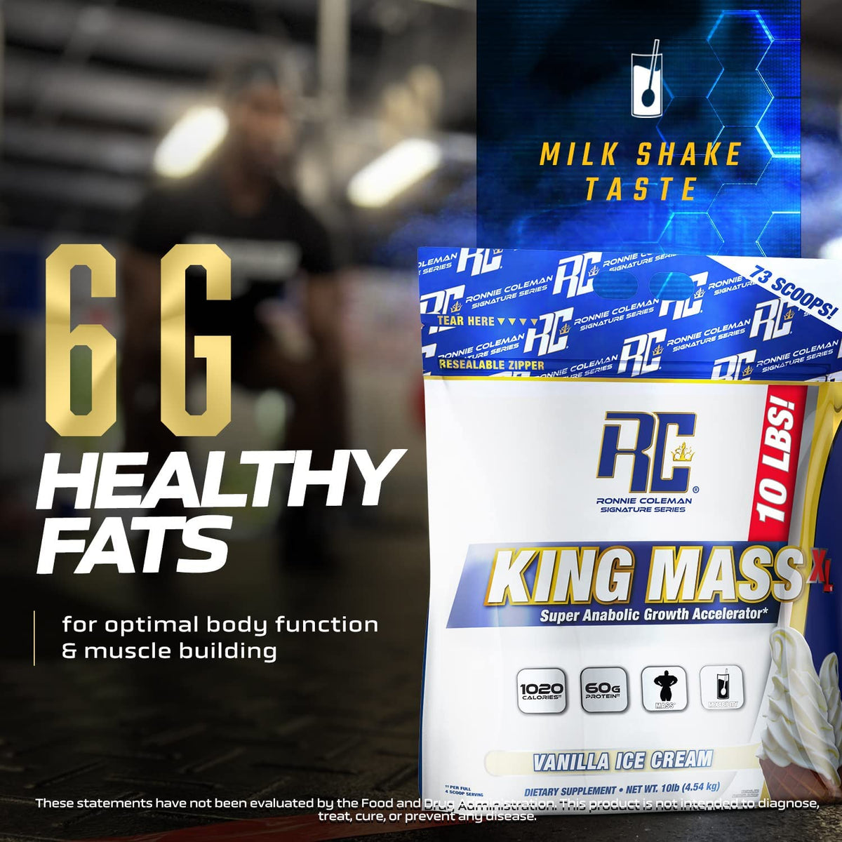 Ronnie Coleman King Mass XL benefits