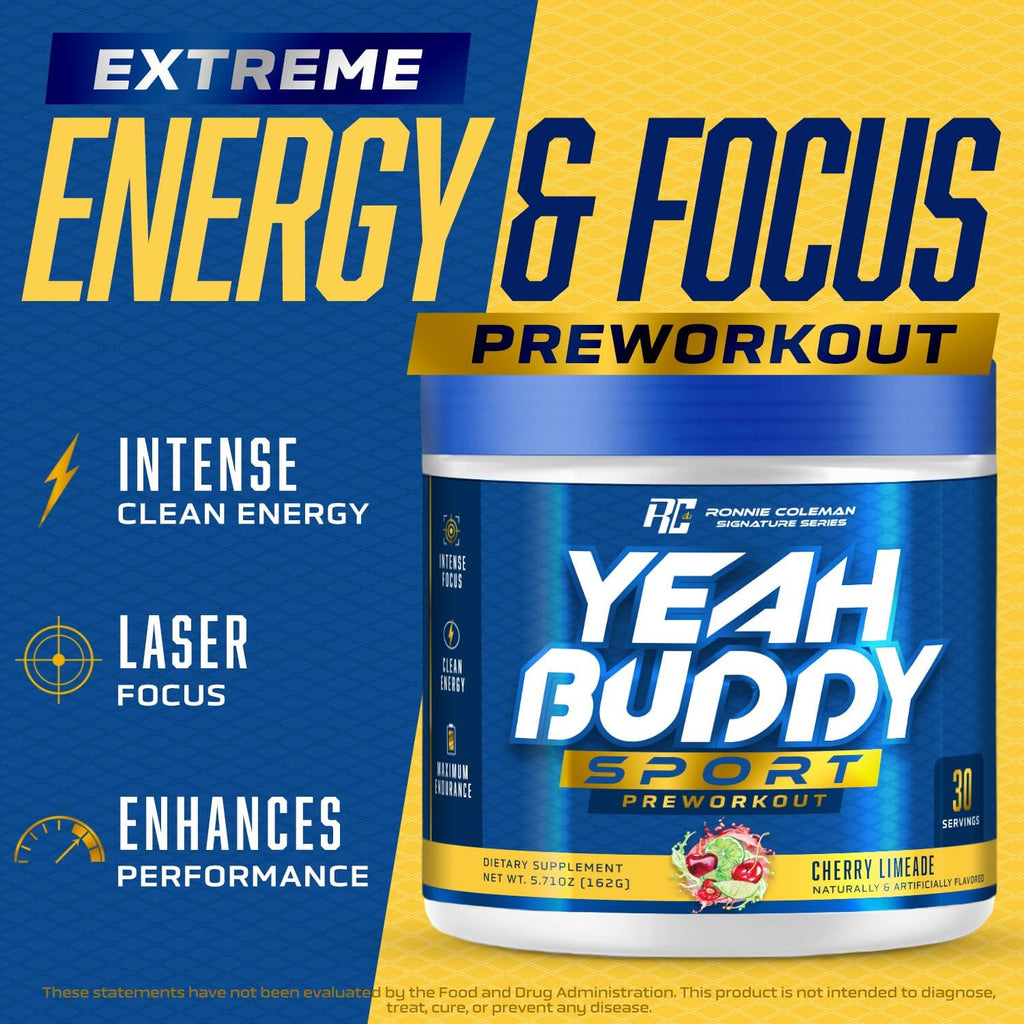 Ronnie Coleman pre-workout for endurance