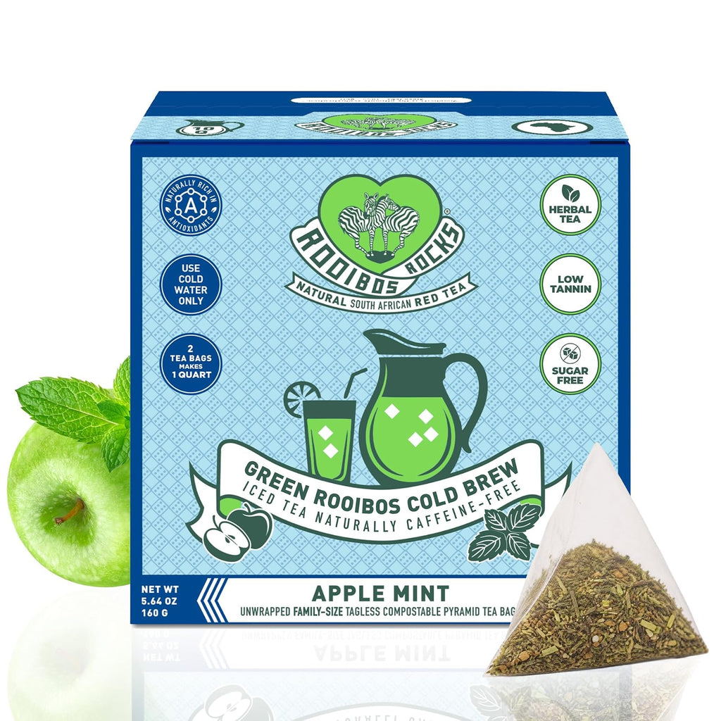 Rooibos Rocks cold brew tea bags