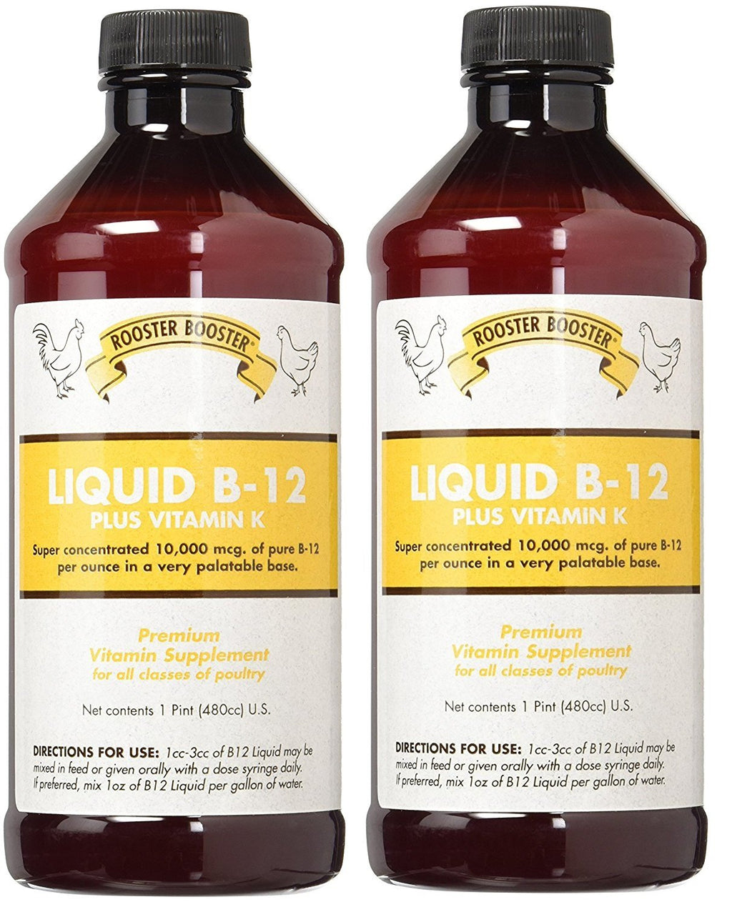Rooster Booster B-12 liquid benefits