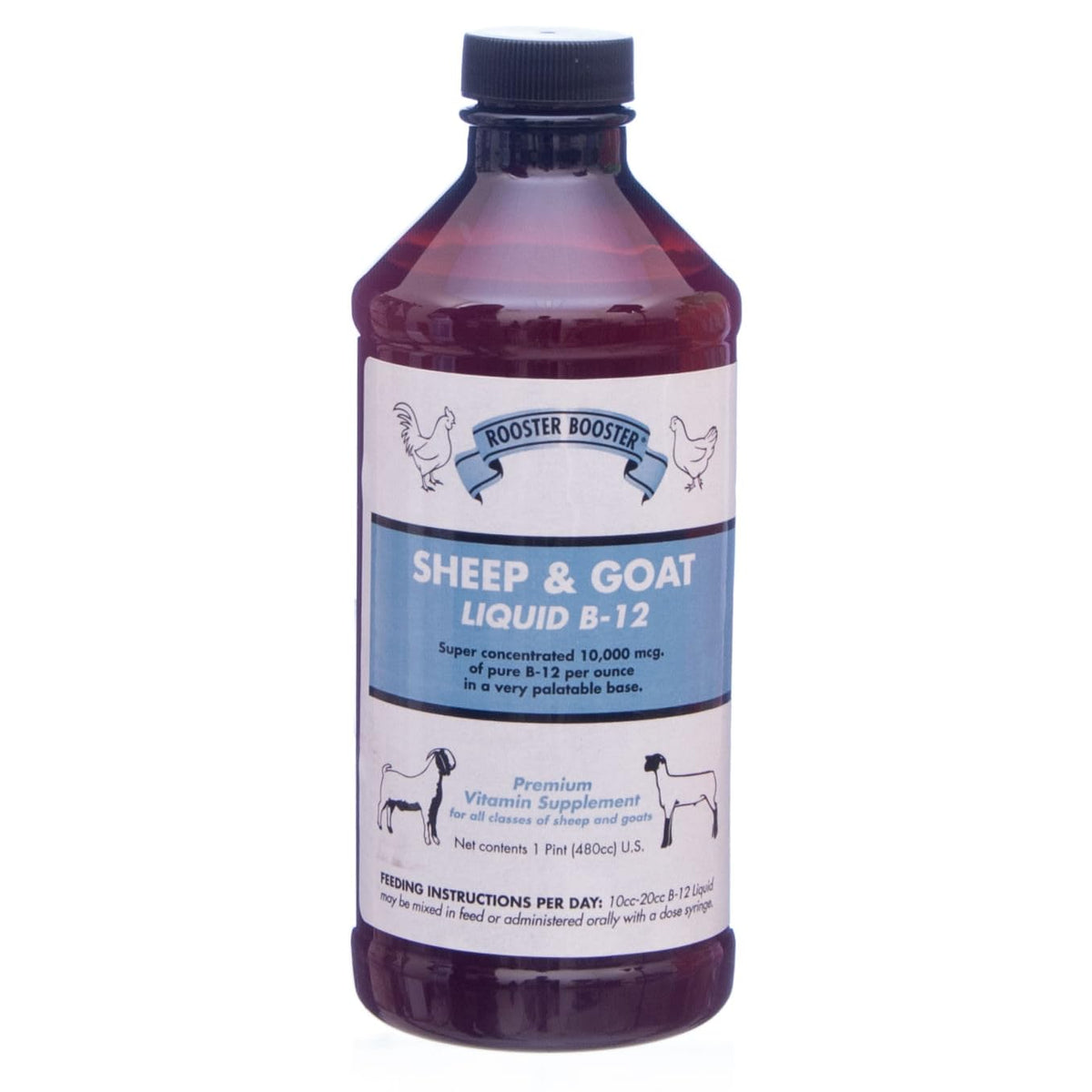 Rooster Booster B-12 liquid vitamin B12 supplement