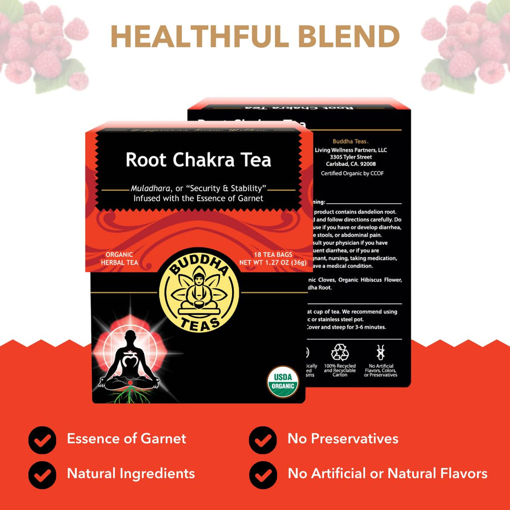 root chakra herbal detox tea
