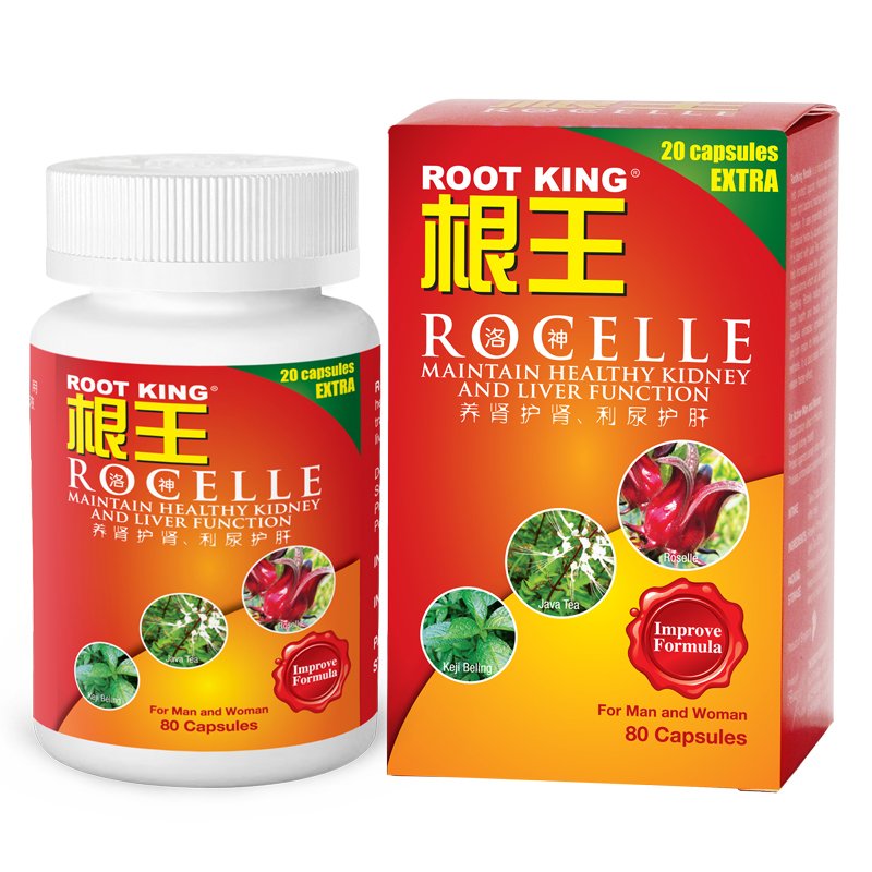 ROOT KING Rocelle herbal supplements for UTI relief