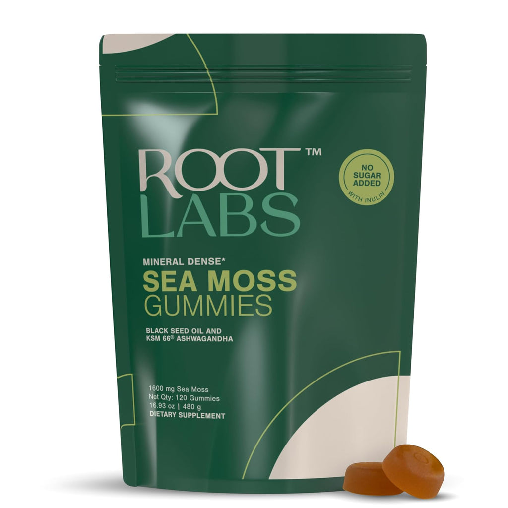 ROOT LABS sea moss gummies for energy