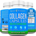 Root Vitality collagen peptides capsules