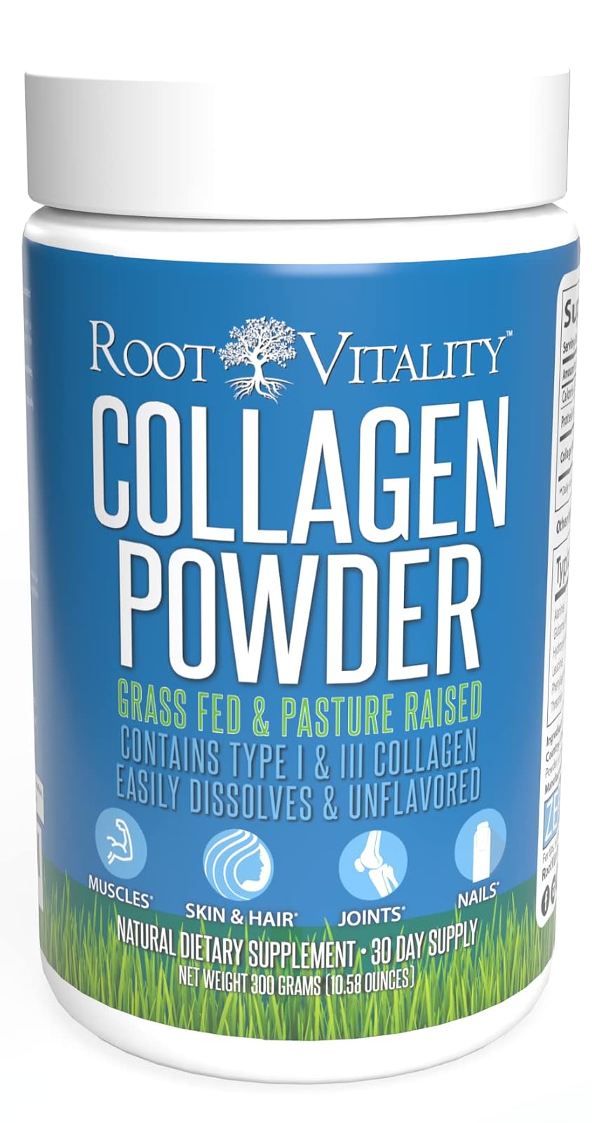 Root Vitality collagen peptides powder
