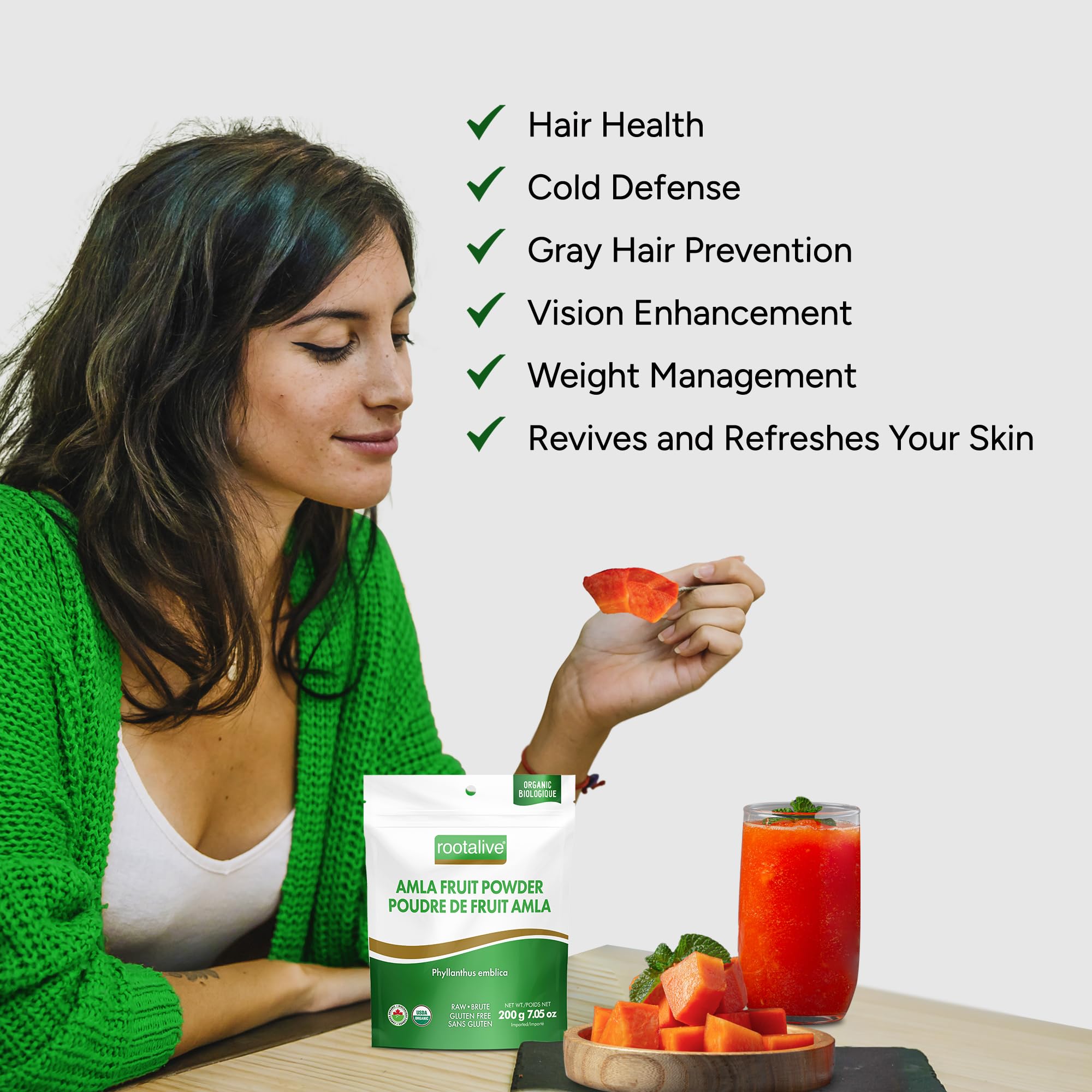 ROOTALIVE amla powder for health