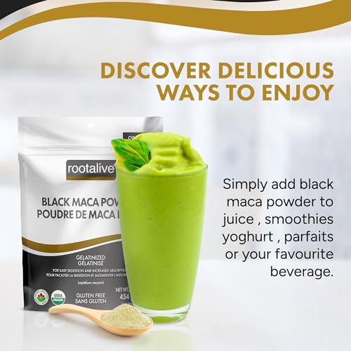 RootAlive maca powder for smoothies