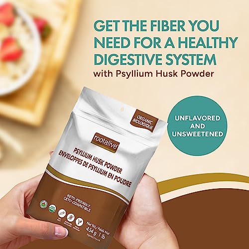 Rootalive psyllium husk for constipation relief