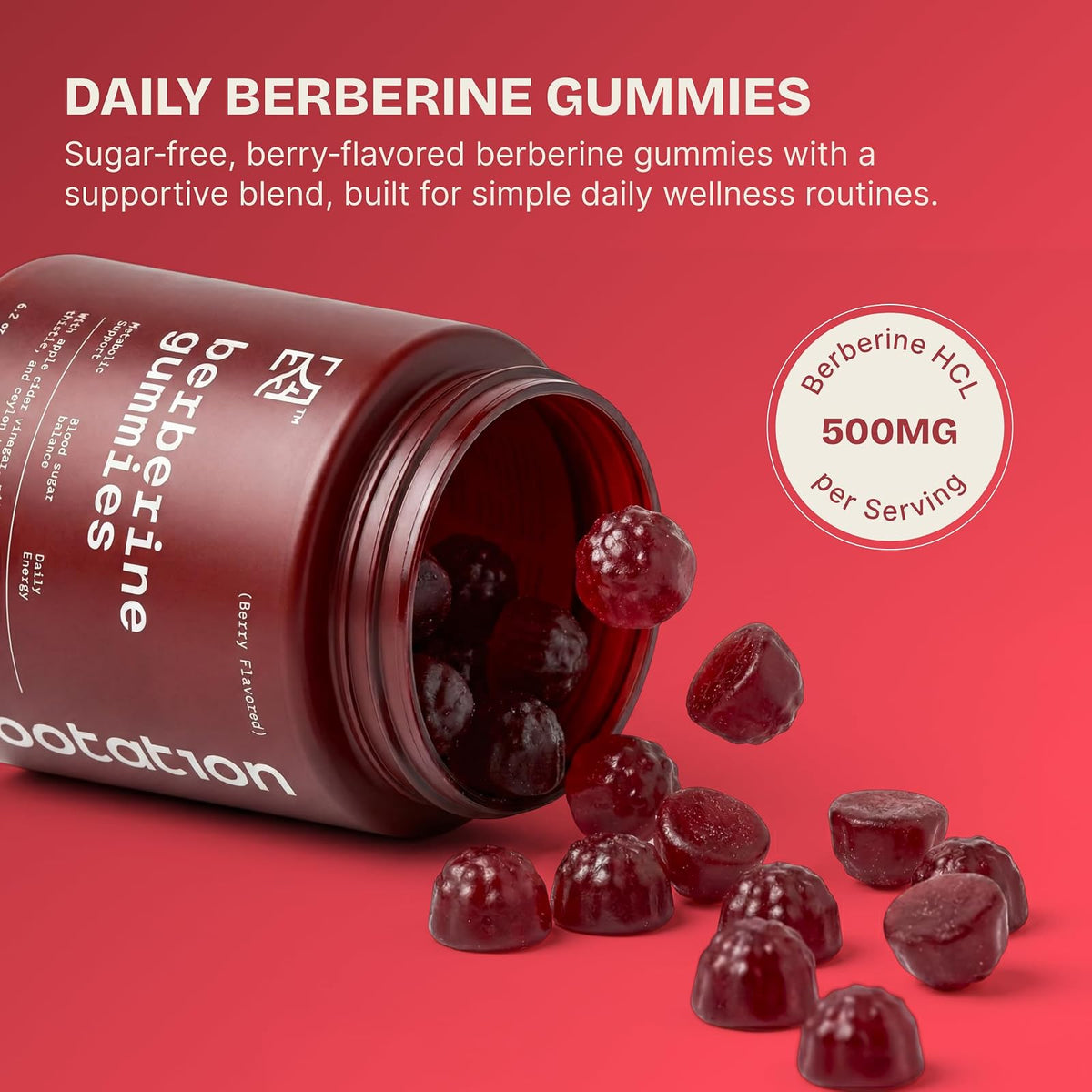 Rootation 500 mg berberine supplement