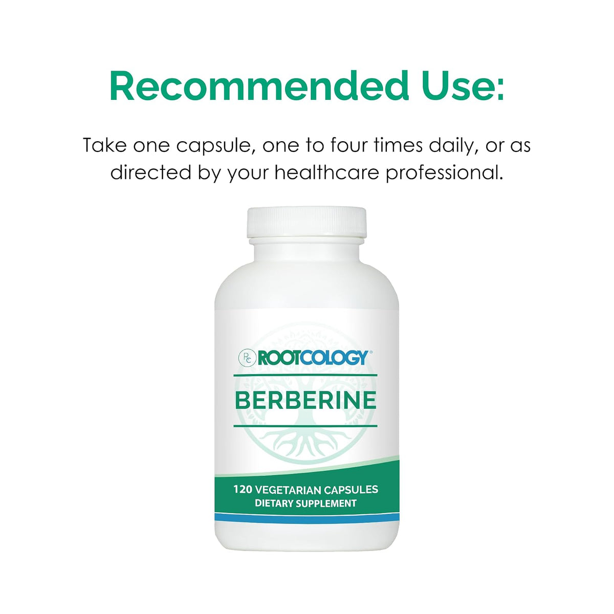 Rootcology Berberine capsules for daily vitality