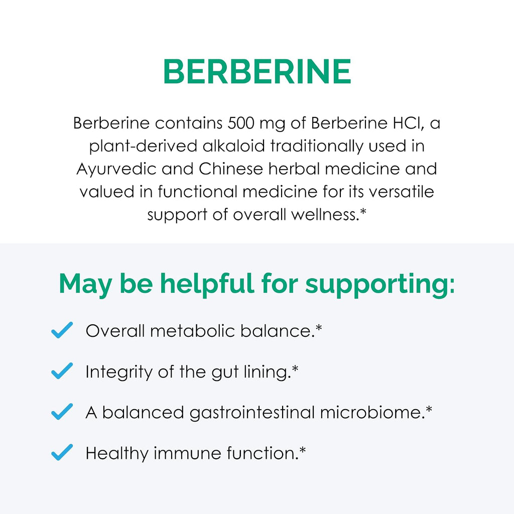 Rootcology Berberine HCl for digestive balance