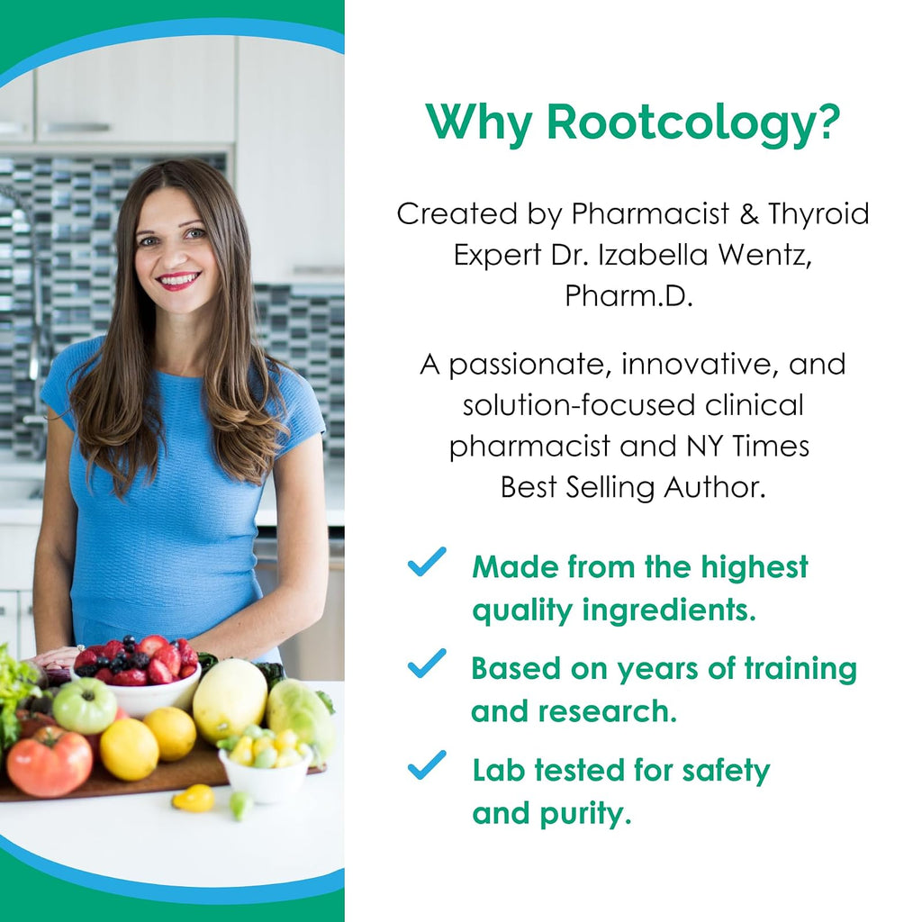 Rootcology multi-enzymes for bloating relief