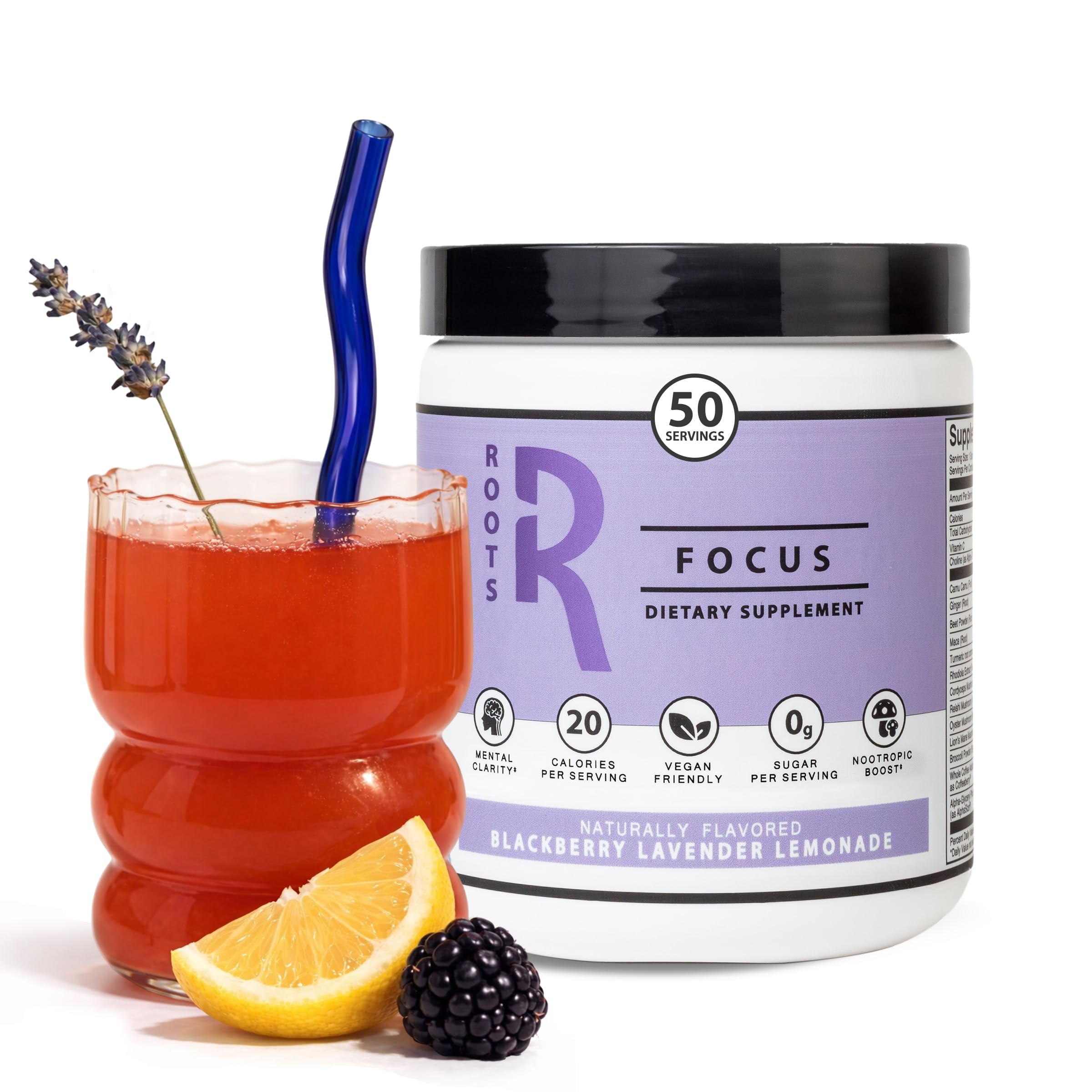 Roots Focus brain supplement for energy