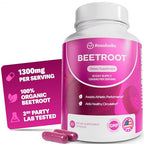 Rosabella beet root capsules for energy