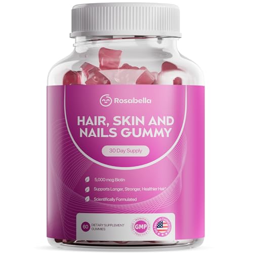 Rosabella biotin gummies for hair growth