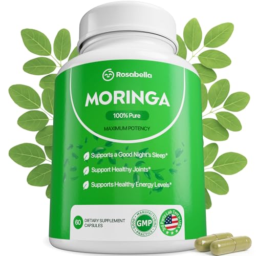 Rosabella moringa capsules for energy