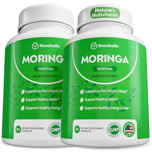 Rosabella moringa capsules for energy