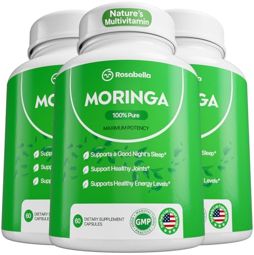 Rosabella moringa capsules for energy