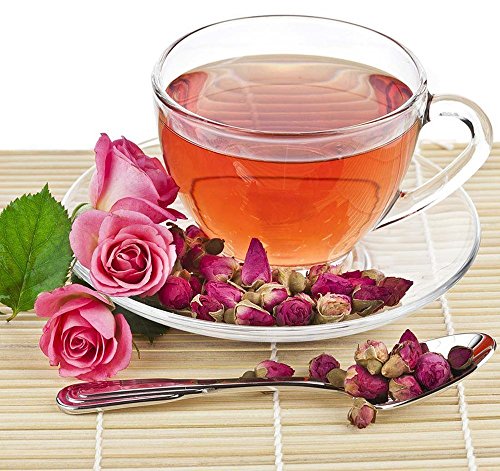 rose bud tea benefits for beauty