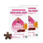 Rose Earl Grey herbal tea drops