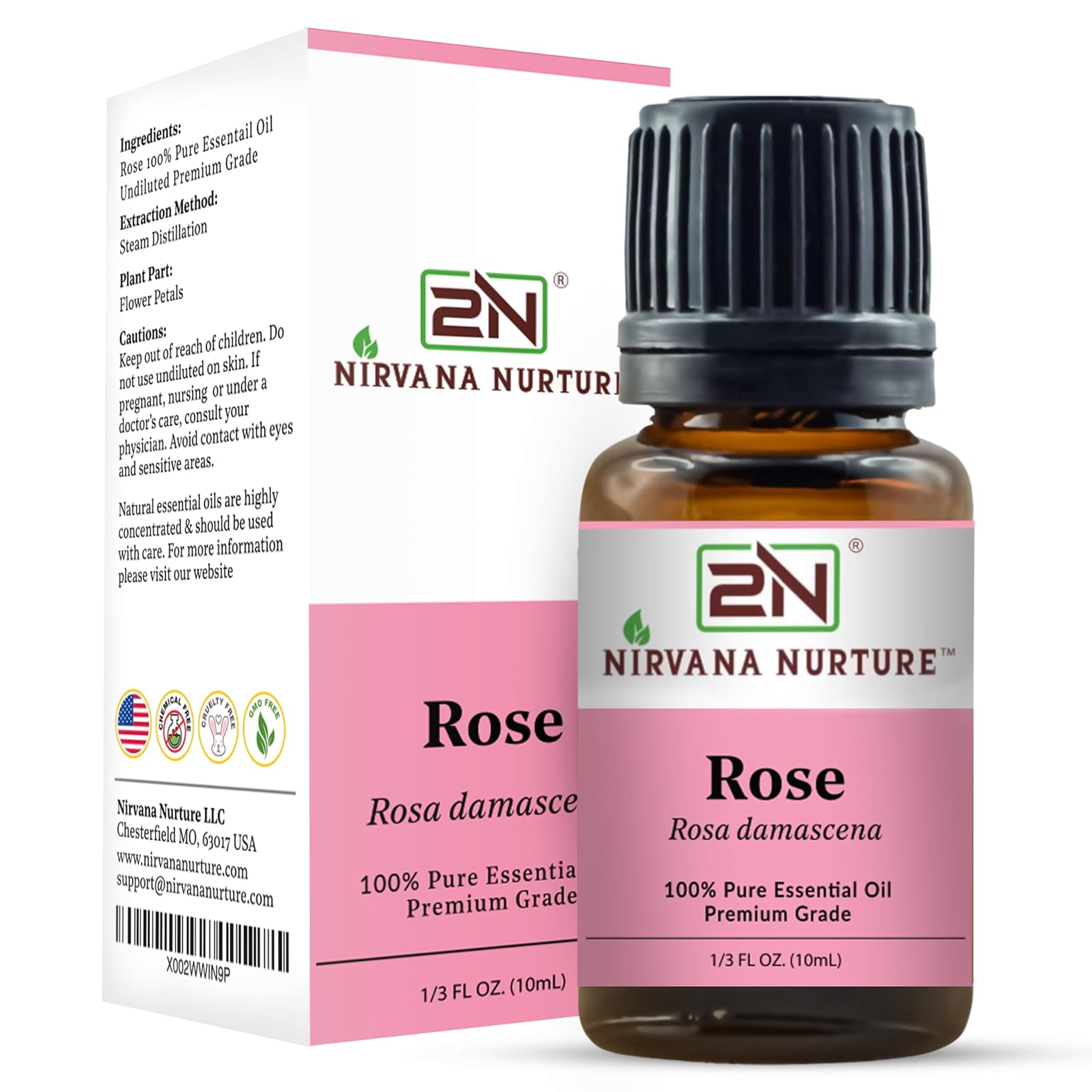 rose essential oil for beauty routine
