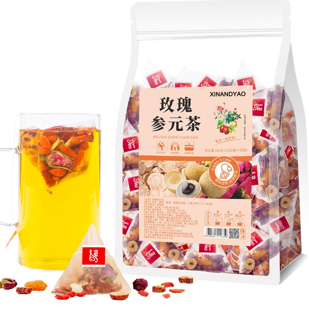 rose ginseng tea herbal blend