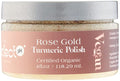 rose gold turmeric polish for smooth skin