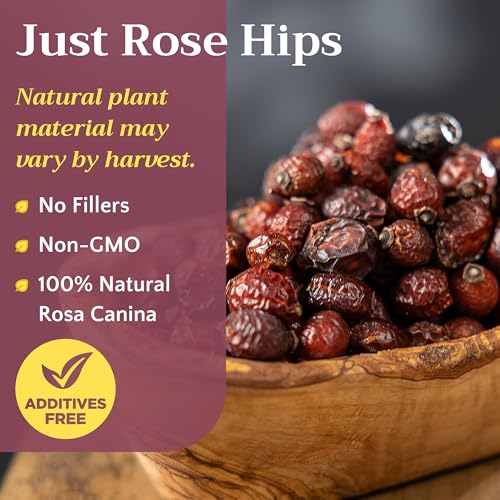 Rose hips tea for soothing relaxation