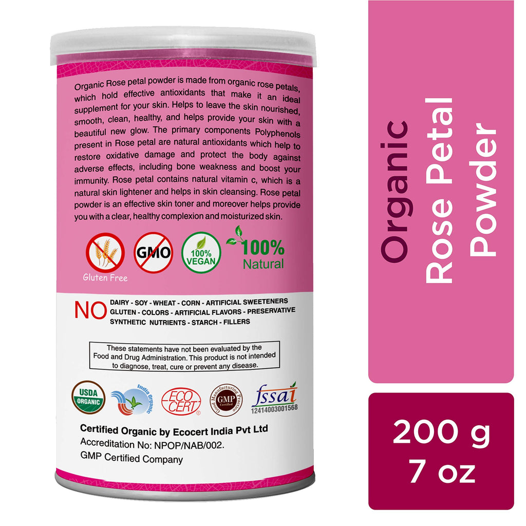 rose petal powder for radiant complexion