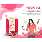 rose petals for herbal detox tea