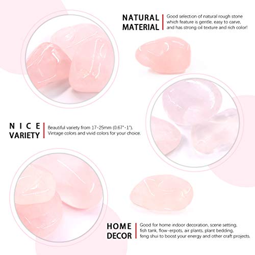 rose quartz stones for emotional balance