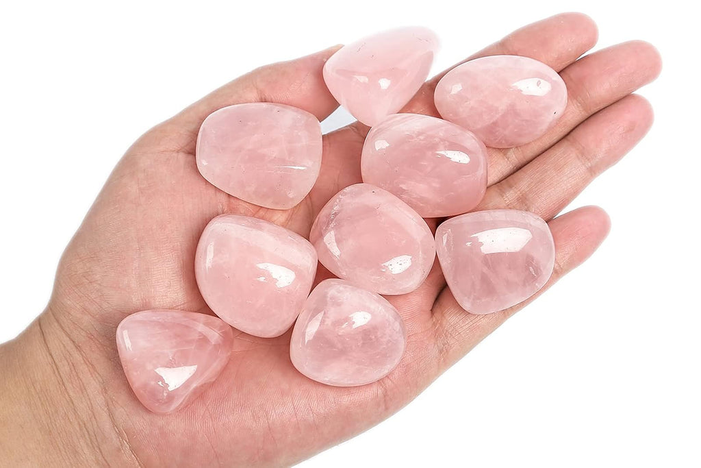 rose quartz stones for meditation