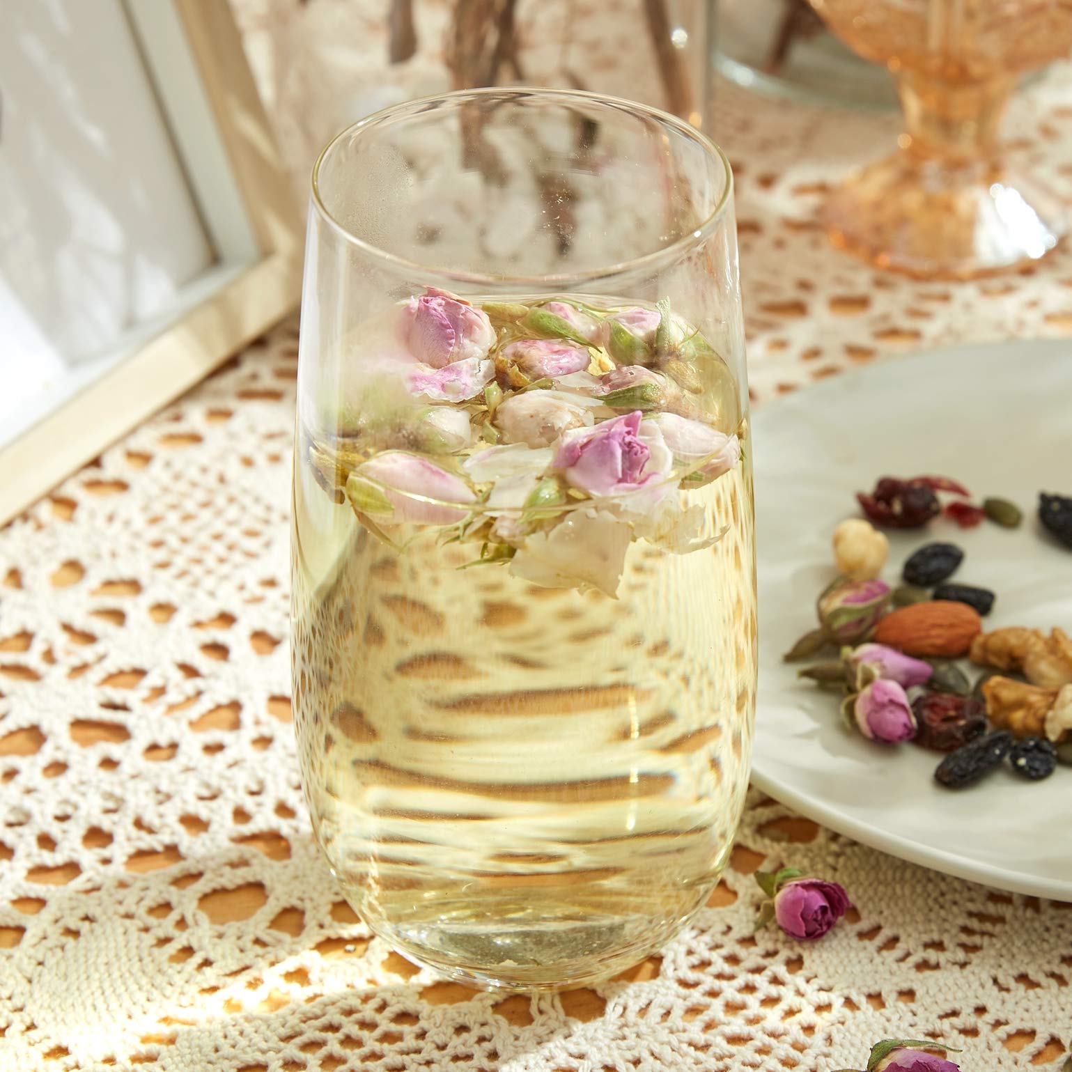 rose tea buds for calming rituals