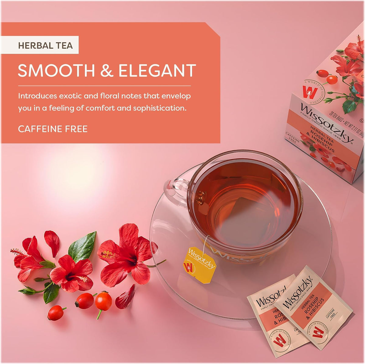 Rosehip and hibiscus tea benefits