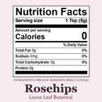 rosehips tea for skin health