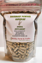 Rosemary 300 mg vitamin A capsules