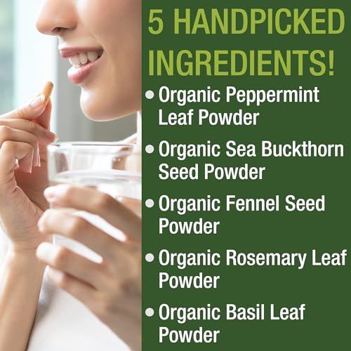 Rosemary and basil digestive support