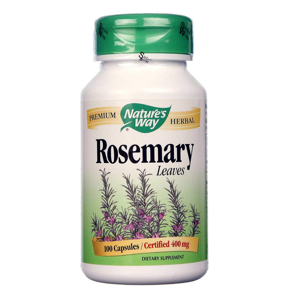 Rosemary leaves blended vitamin capsules