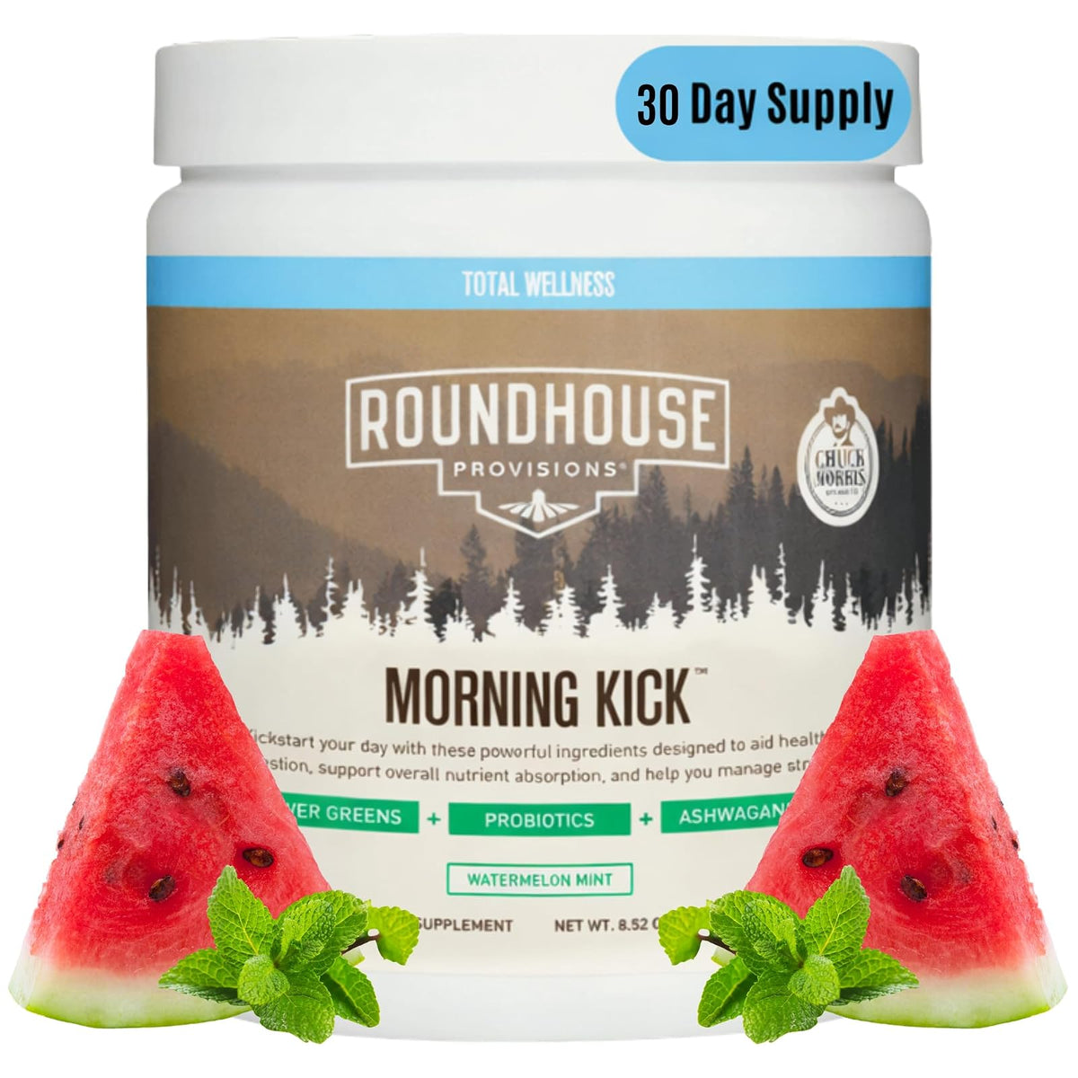 ROUNDHOUSE PROVISION watermelon mint greens powder