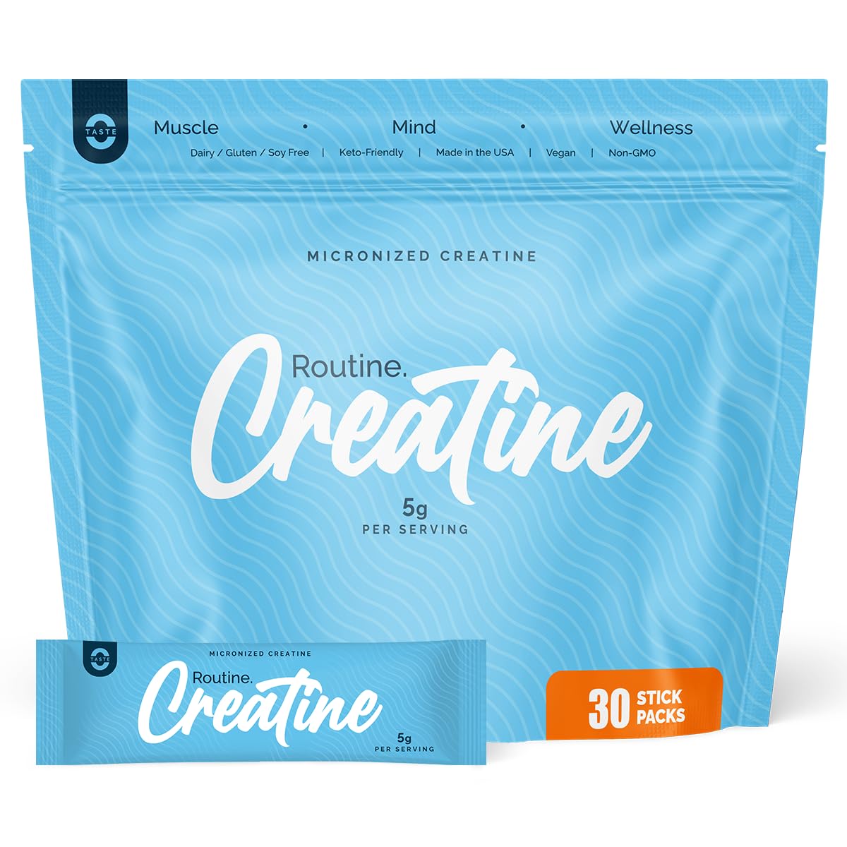 ROUTINE creatine monohydrate stick packs