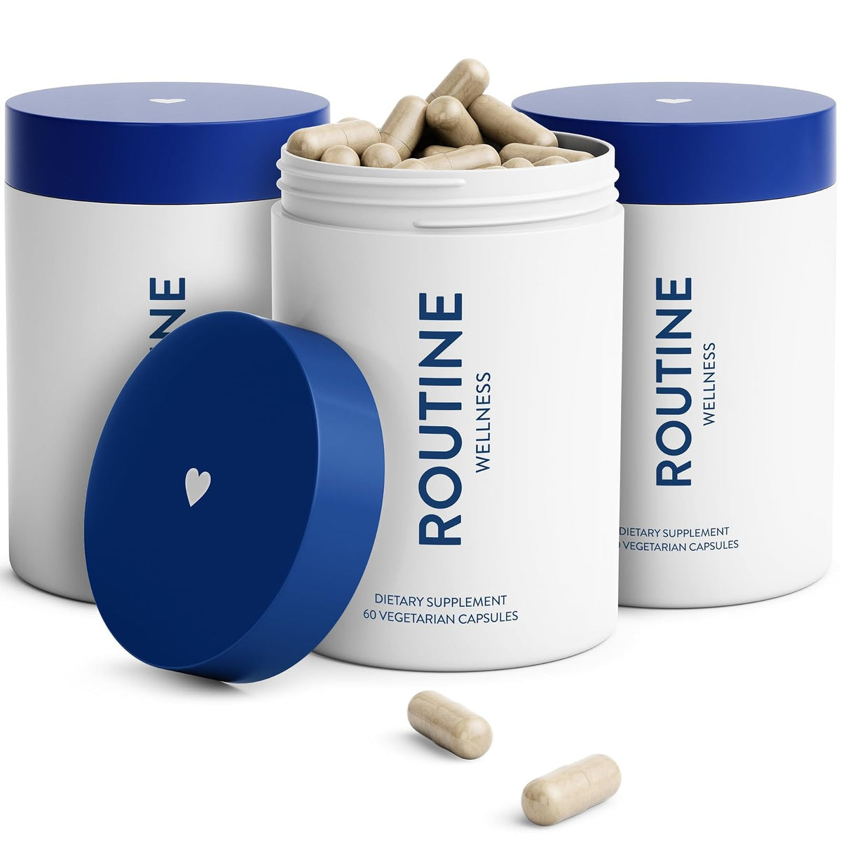 Routine Wellness biotin hair growth supplement