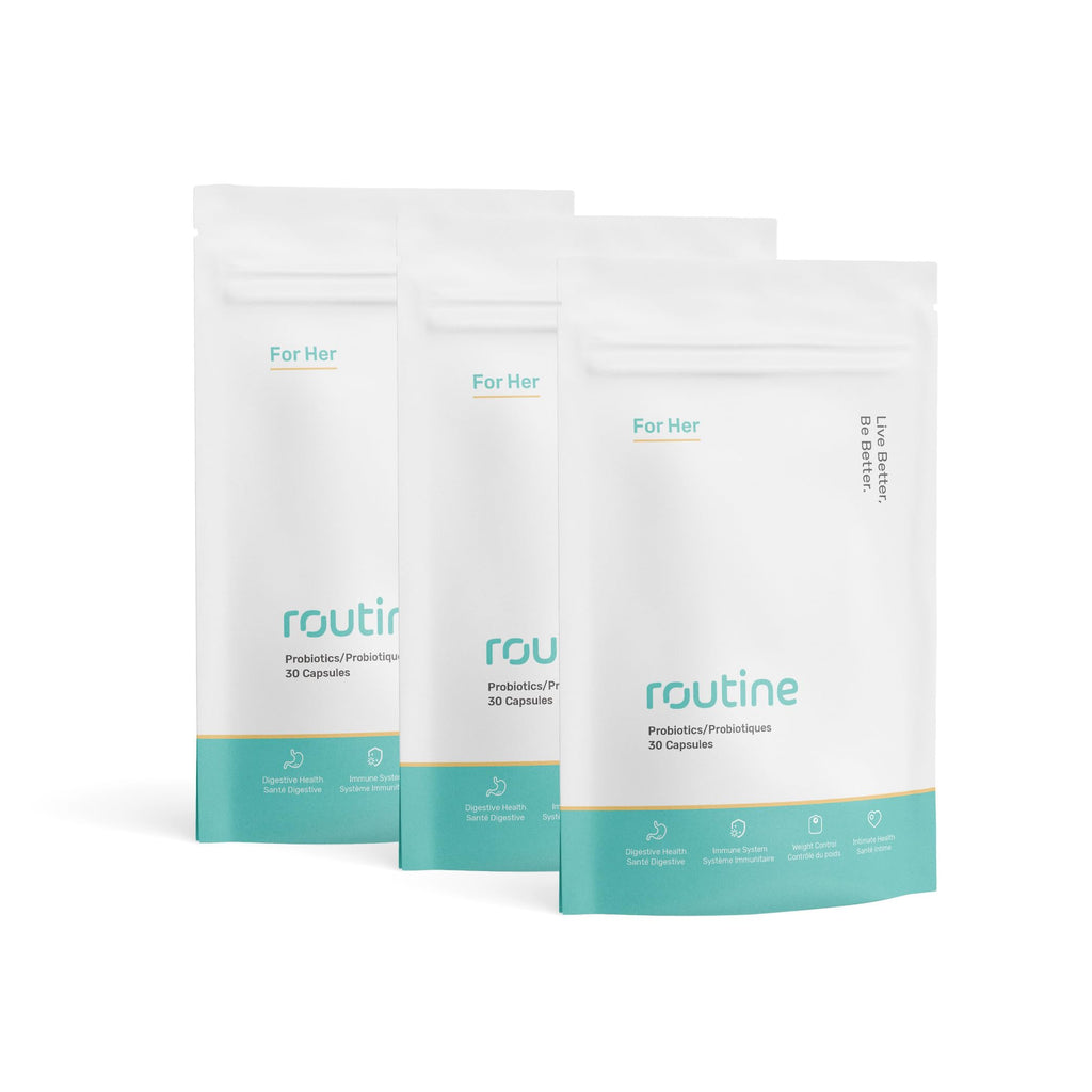 Routine Women's Daily probiotics capsules