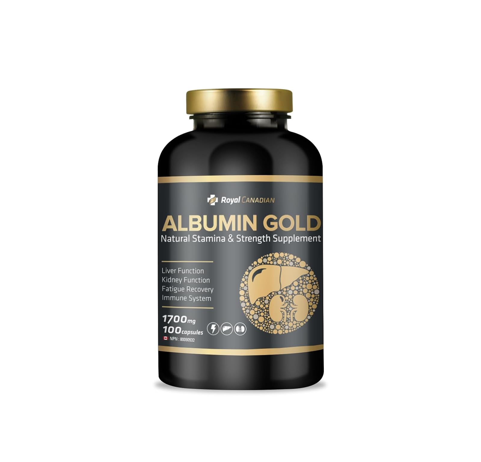 Royal Canadian Albumin Gold capsules
