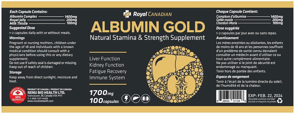 Royal Canadian liver extract benefits