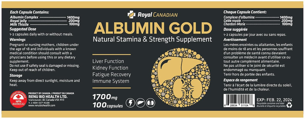 Royal Canadian liver extract benefits
