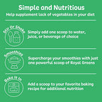 Royal Greens superfood powder for detox