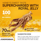 Royal honey and ginseng blend