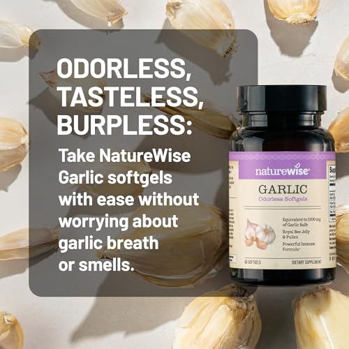 royal jelly and garlic combination