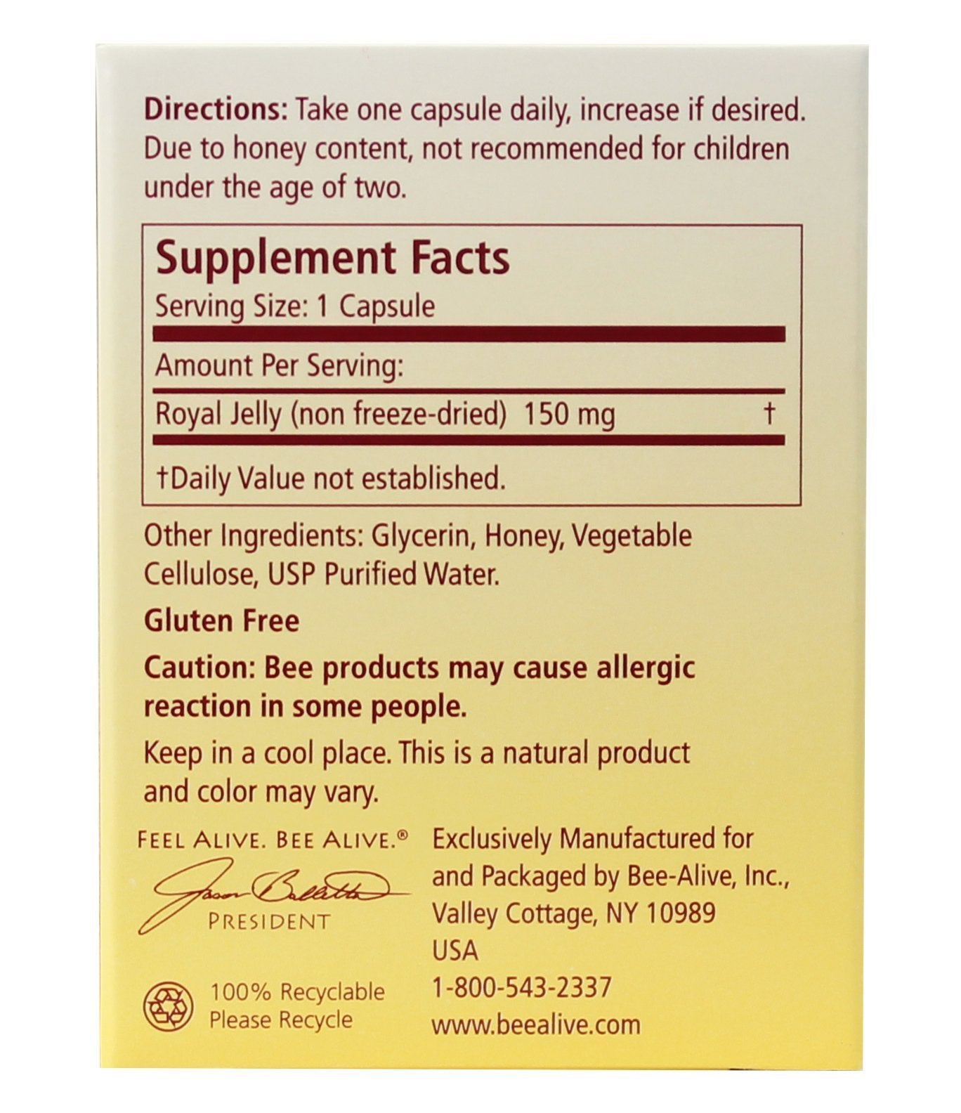 Royal Jelly for vitality and wellness